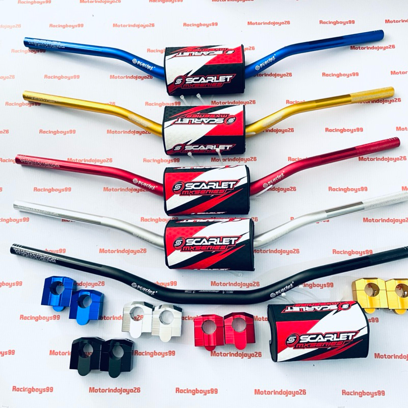 Jual Stang Fatbar Low 5.8mm Scarlet Racing Klx 150 Crf 150 Wr 155 D ...