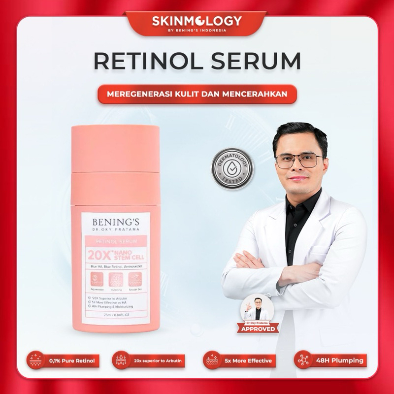 Jual retinol premium glow benings indonesia | Shopee Indonesia