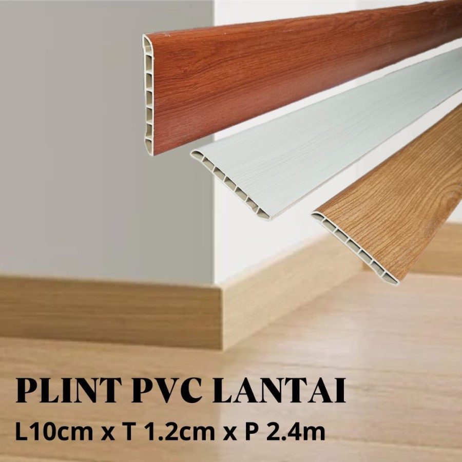 Jual PLINT LANTAI PVC 10 CM / LIST LANTAI MOTIF / LIST PLANK PVC | Shopee Indonesia