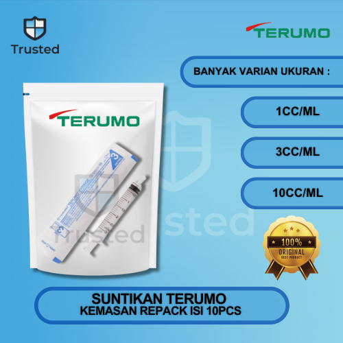 Jual Terumo Syringe Spuit Eceran 1ml 3ml 5ml 10ml | Jarum Suntik Medis Steril Berkualitas ...