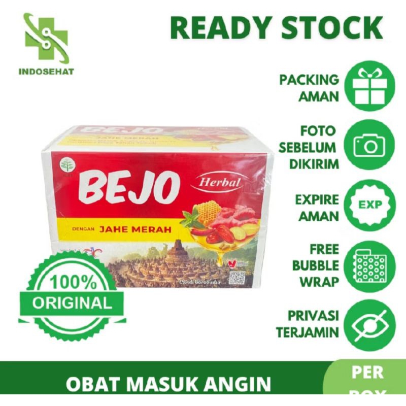Jual BEJO JAHE MERAH Sachet 1 pack ( 12 sachet × 15ml ) | Shopee Indonesia