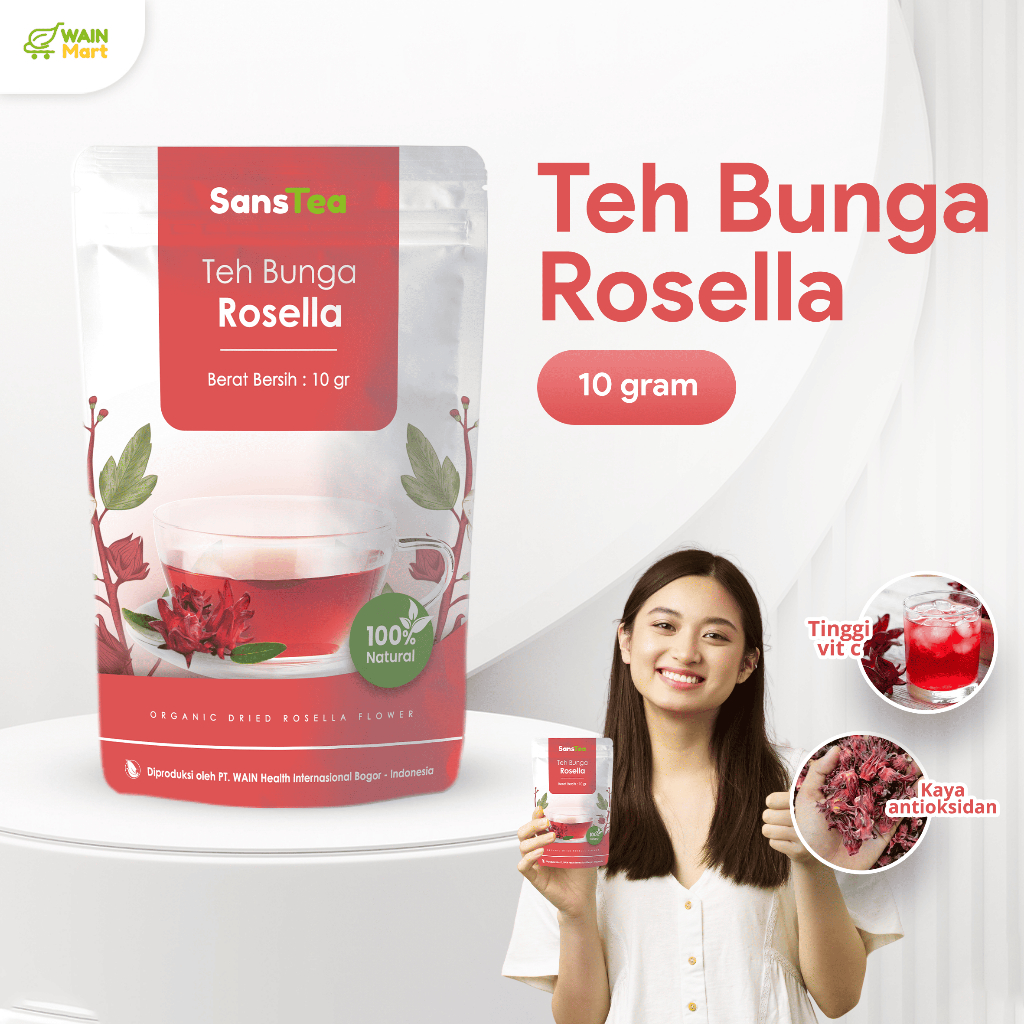 Jual Wainmart Teh Bunga Rosella Teh Rosela | Shopee Indonesia