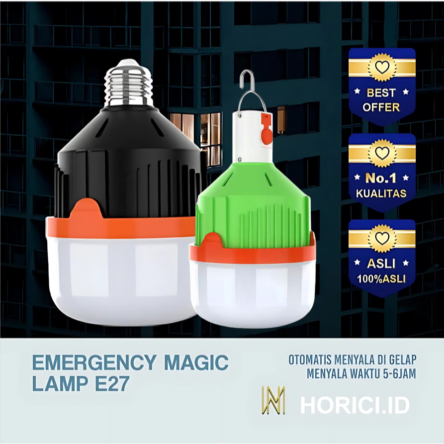 Jual AiPHILI Lampu Emergency Darurat 30W50W Bulb LED Indoor Outdoor ...