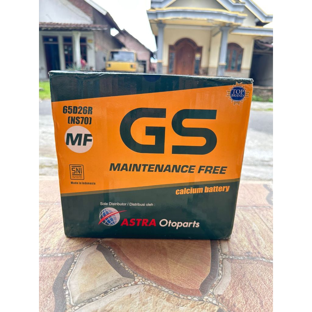 Jual Aki MF Kering GS NS70 Original ASTRA Kijang Panther Fuso PS Elf 120/90PS dll 12V 65Ah ...