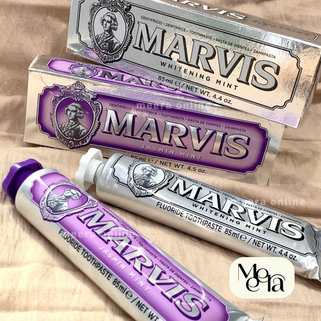 Jual [READY] Marvis Toothpaste Original - Whitening Mint 85 ML | Shopee ...
