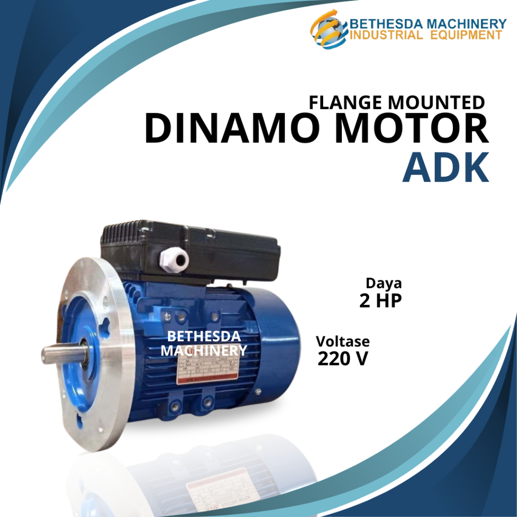 Jual Dinamo 2 HP 1 Phase ADK Motor Dinamo 2 HP 1.5 KW 1500 Rpm | Shopee Indonesia