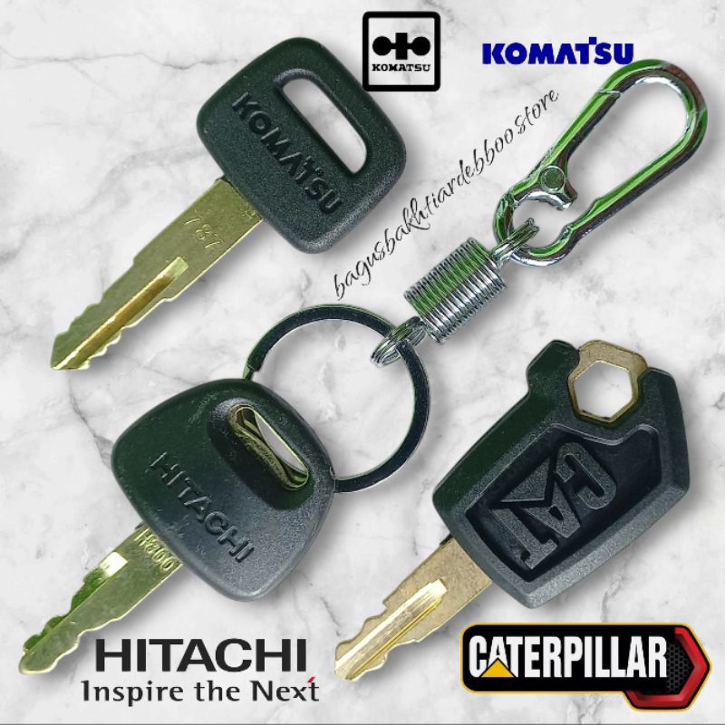 Jual Kunci Komatsu Caterpillar Hitachi / Master Key Caterpillar ...