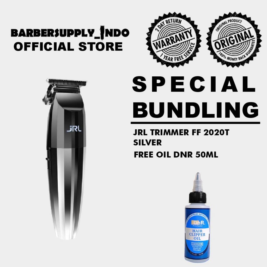 Jual JRL TRIMMER FF 2020T SILVER MESIN ALAT CUKUR RAMBUT ORIGINAL ...