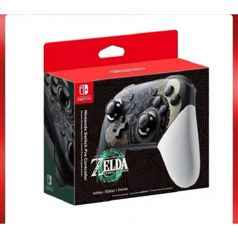 Jual Nintendo Switch Pro Controller Zelda Edition Original | Shopee ...