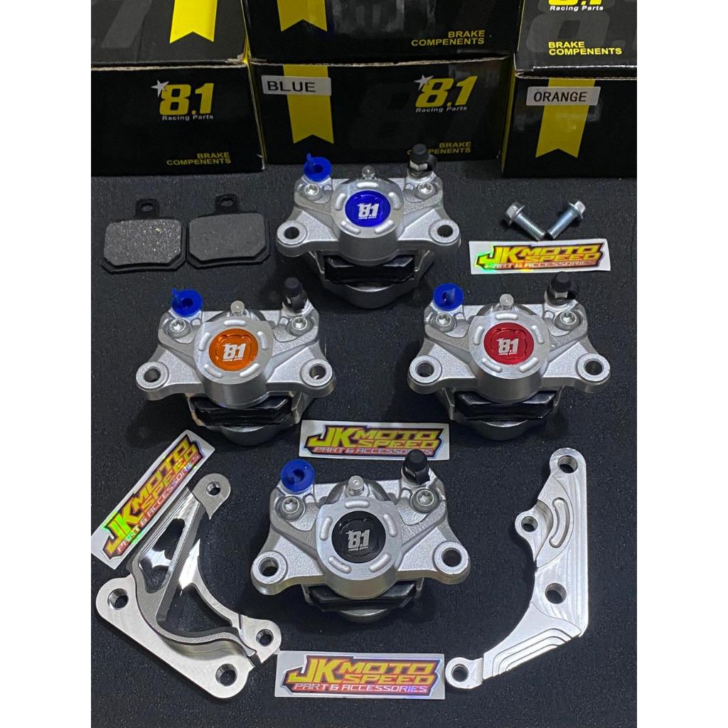 Jual KALIPER + BREKET formula 81 racing part 8.1 jupiter z burhan nouvo piringan CAKRAM DEPAN ...