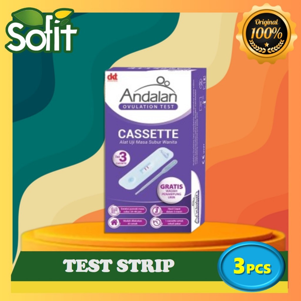 Jual Andalan Ovulation Test Isi 3 Pcs - Andalan Test Kesuburan - Alat ...