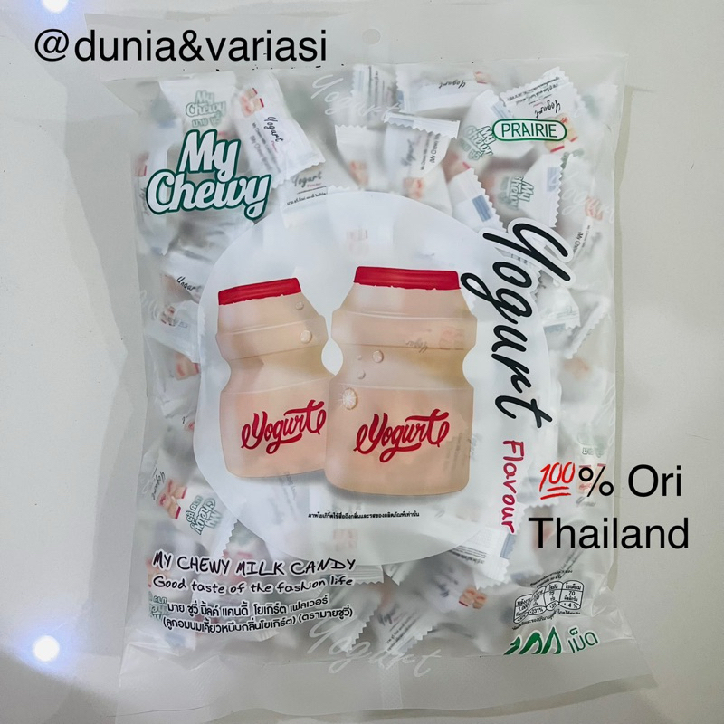 Jual Permen Susu Thailand My Chewy Milk Candy Yogurt Flavour | Shopee ...