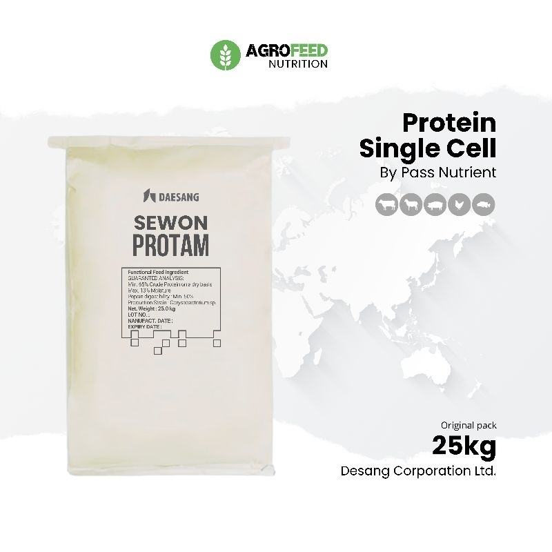 Jual PROTAM Amino 25kg Single Cell Protein By-Pass Nutrisi Alternatif ...