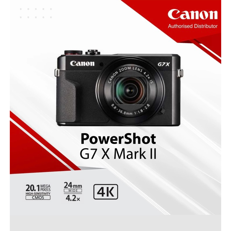 Jual canon powershot G7X mark II New | Shopee Indonesia