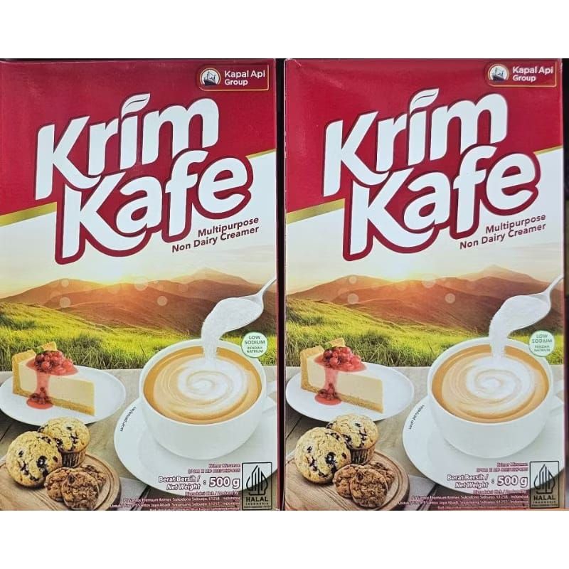 Jual Kapal Api Krim Kafe 500g Box (kemasan refill) | Shopee Indonesia
