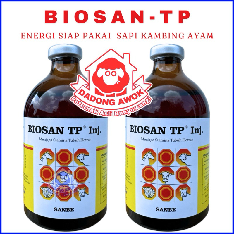 Jual BIOSAN 100 ml meningkatkan stamina Energi siap pakai (ATP) Sebelum ...