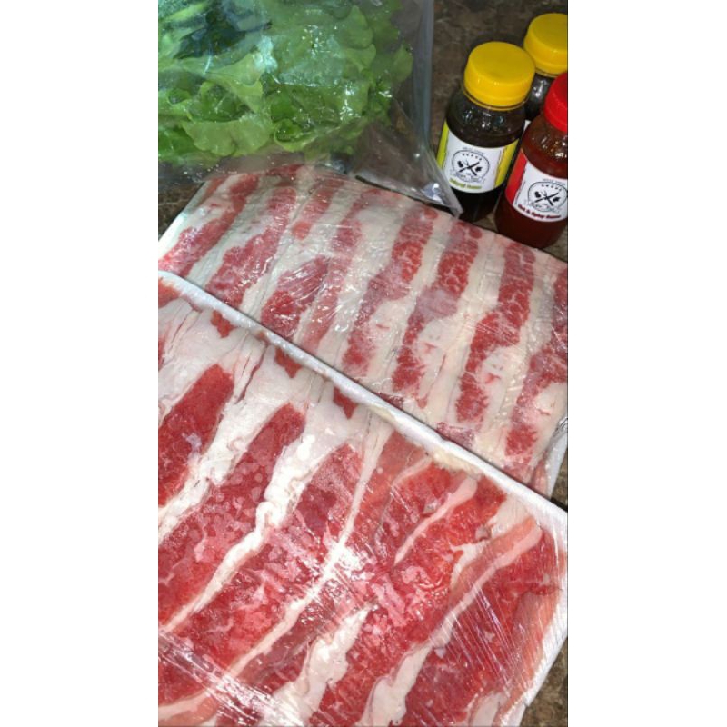 Jual Slice Beef Daging Sapi AUS / Daging Sapi Slice 500 gram PREMIUM ...