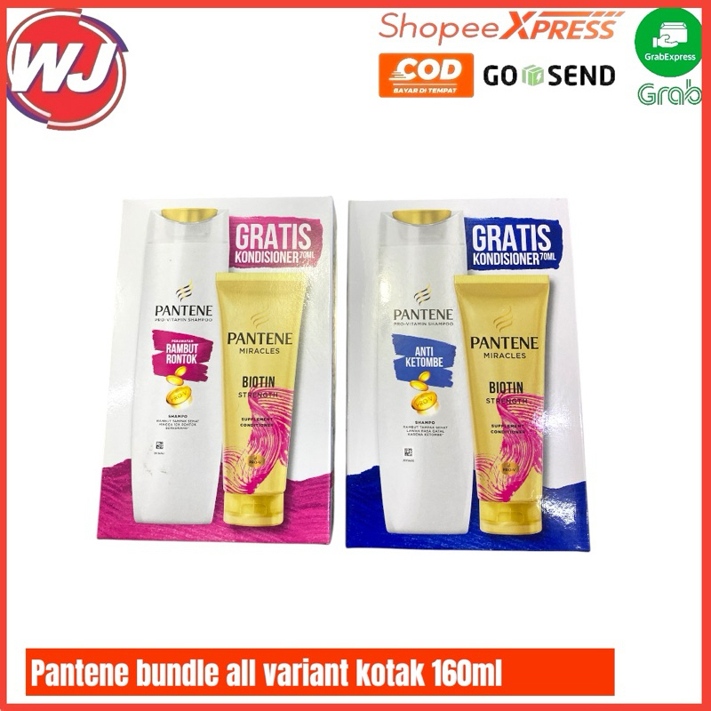 Jual PANTENE BUNDLE KOTAKK ALL VARIANT 160 ML | Shopee Indonesia