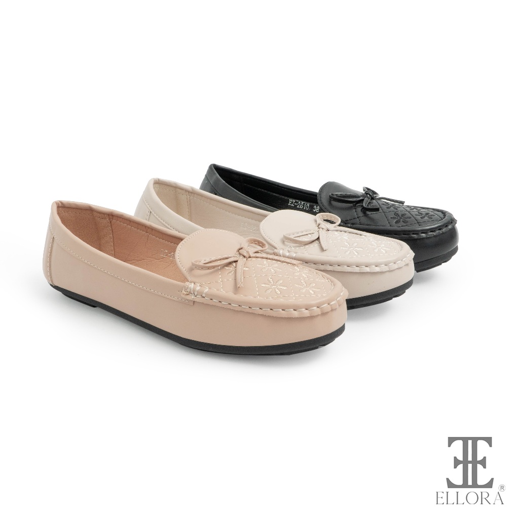 Jual ELLORA EZ-2610 Sepatu Flatshoes Wanita Sepatu Kerja Import ...