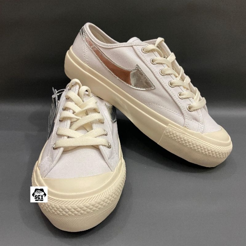 Jual [ORIGINAL] SEPATU COMPASS GAZELLE 25TH LOW WHITE SILVER/ LOW ...