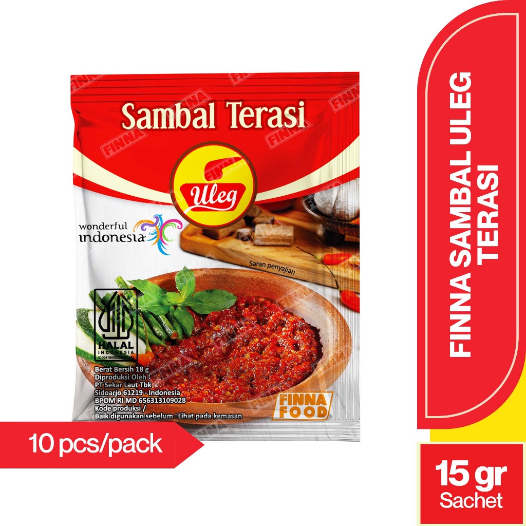 Jual Finna Sambal Uleg Terasi (Pack) | Shopee Indonesia