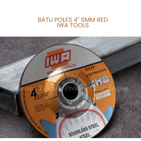 Jual BATU POLES GURINDA 4" IWA 4x6 (1 PCS) | Shopee Indonesia