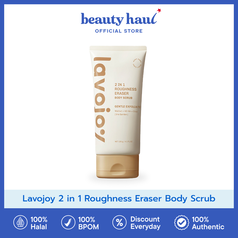 Jual LAVOJOY 2 in 1 Roughness Eraser Body Scrub 130g | Shopee Indonesia