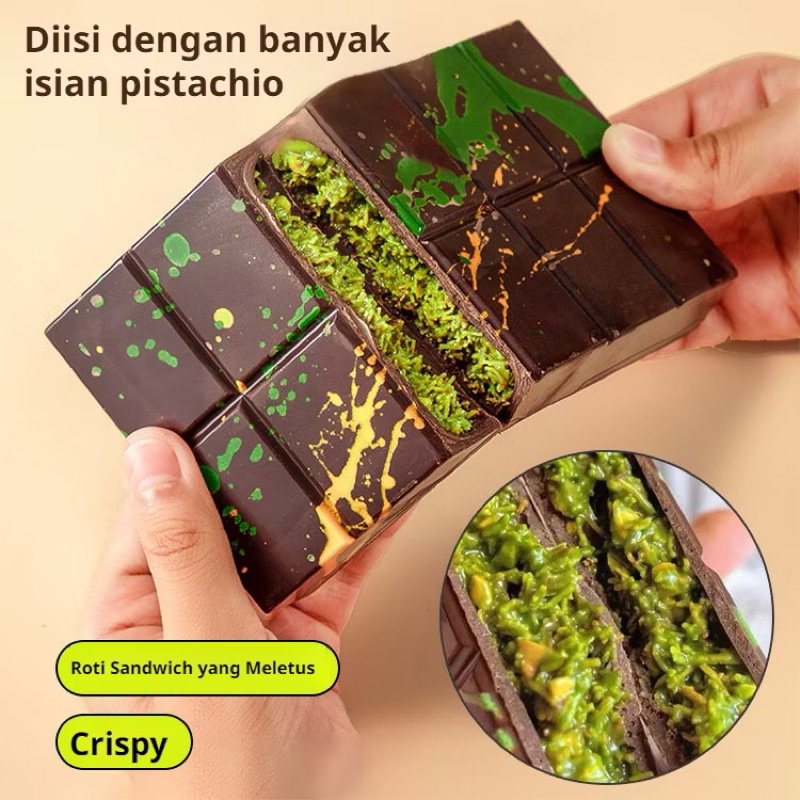 Jual Coklat Dubai Pistachio Kunafa Viral | Shopee Indonesia