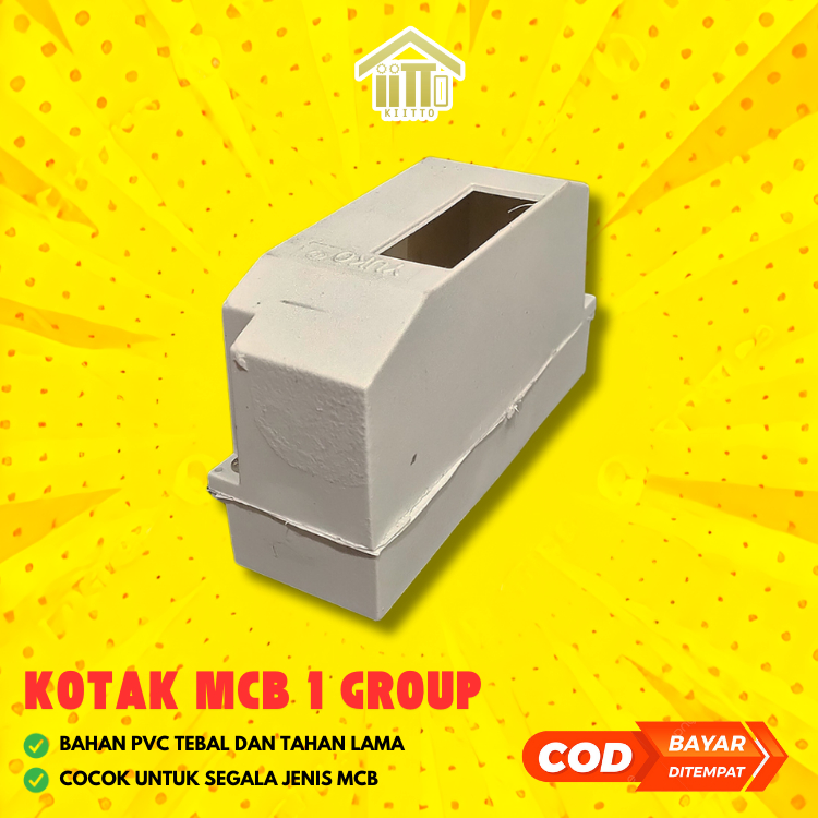 Jual BOX MCB 1 PHASE POLE LUBANG / KOTAK BOX MCB 1 GROUP 1 GRUP 1GRUP 1 ...