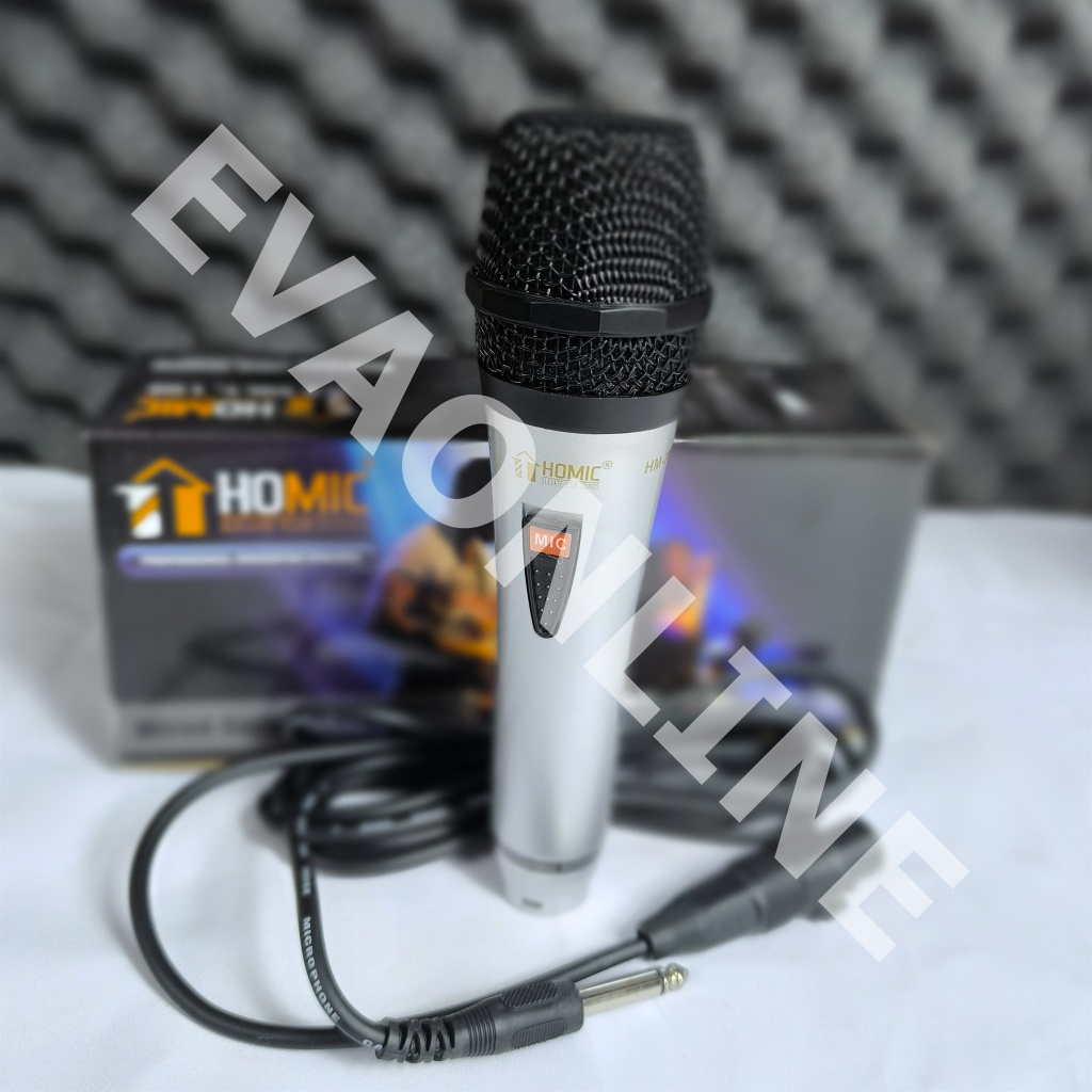 Jual New Mic Professional Microphone Microfon Kabel Homic HM 705 ...