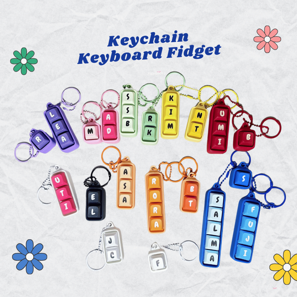 Jual [PRE-ORDER] PIZYGOODS - Fidget Keyboard 1-7 Slot | Clicky Keyboard ...