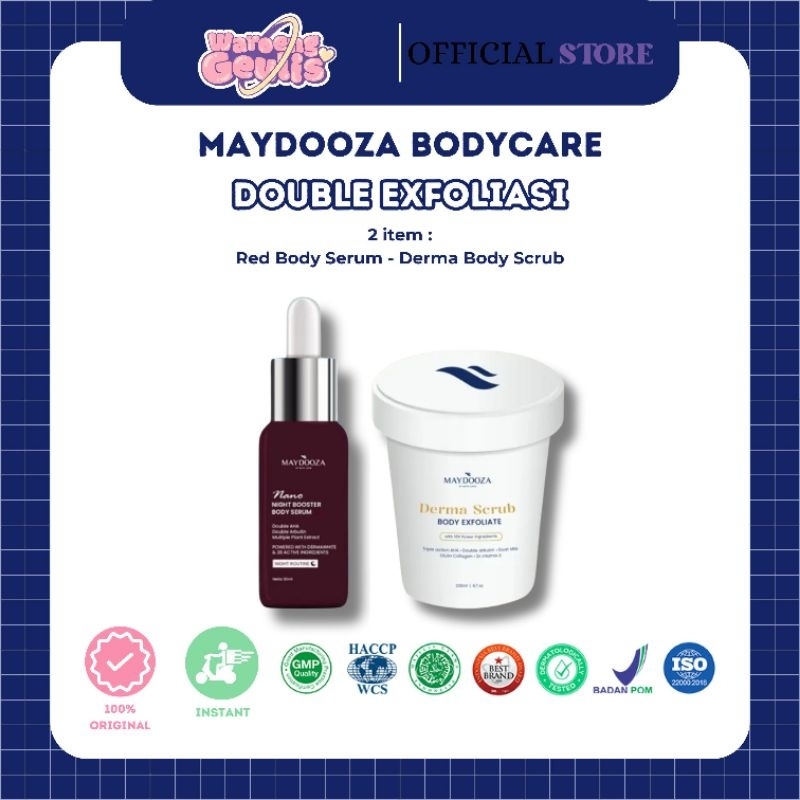 Jual DOUBLE EXFOLIASI BY MAYDOOZA | Shopee Indonesia