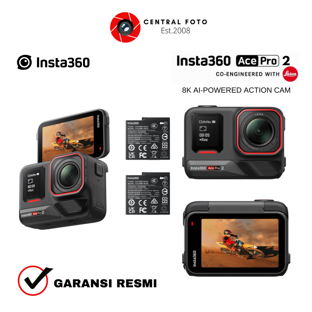 Jual Insta360 Ace Pro 2 8K AI Powered Action Camera Leica Insta 360 Action Cam GARANSI RESMI ...