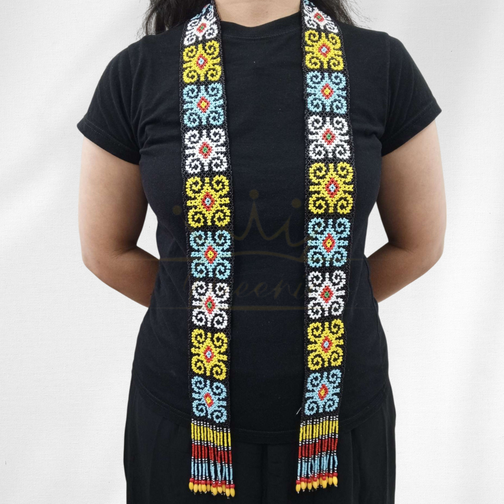 Jual Syal Manik Dayak Kalimantan | Aksesoris Kerajinan Tangan ...
