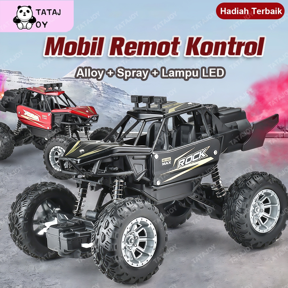 Jual Tatajoy Mobil Remote Control Spray Offroad Remote Control Rock Crawler Mobil Remote Skala1 ...