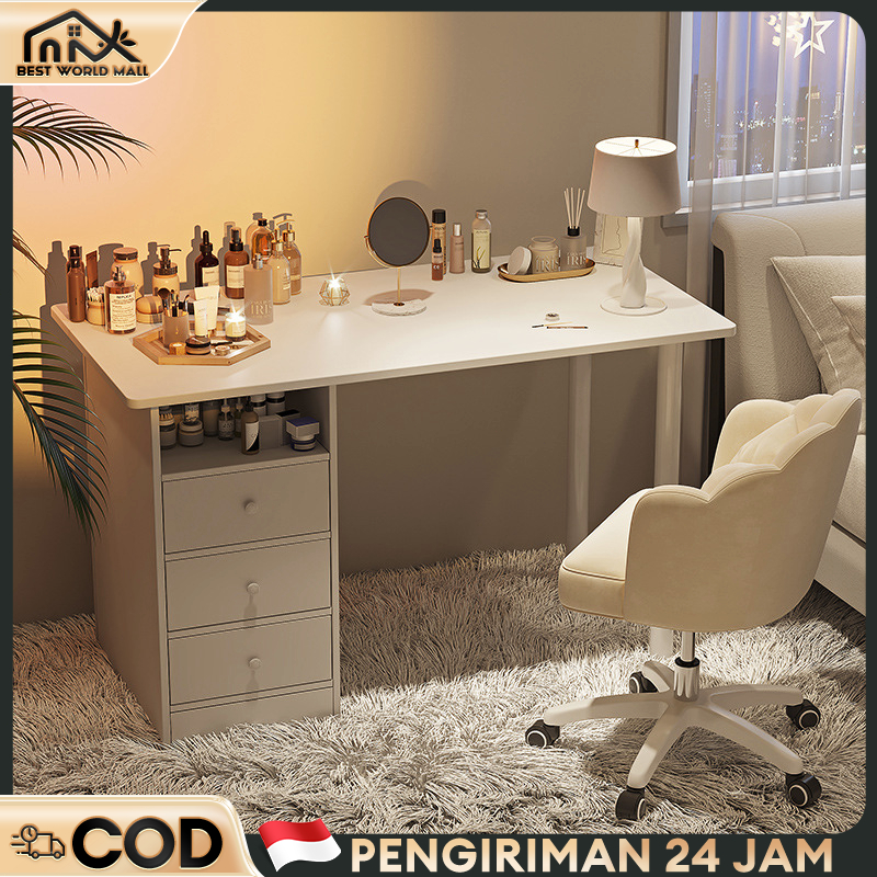 Jual Meja Belajar Aesthetic Meja Kerja Minimalis Meja Kantor Meja Kamar ...