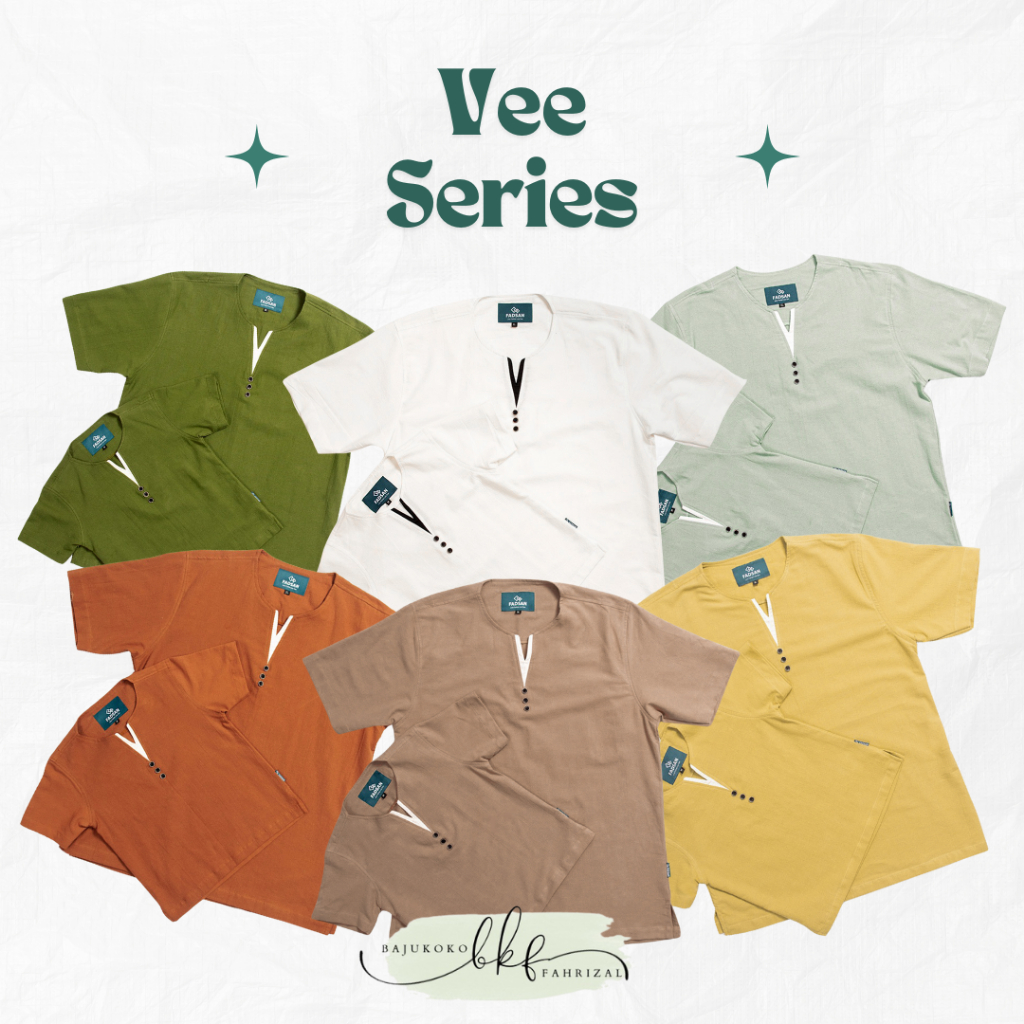 Jual KOKO VEE FADSAN LENGAN PENDEK COUPLE AYAH DAN ANAK 2025 TERBARU ...