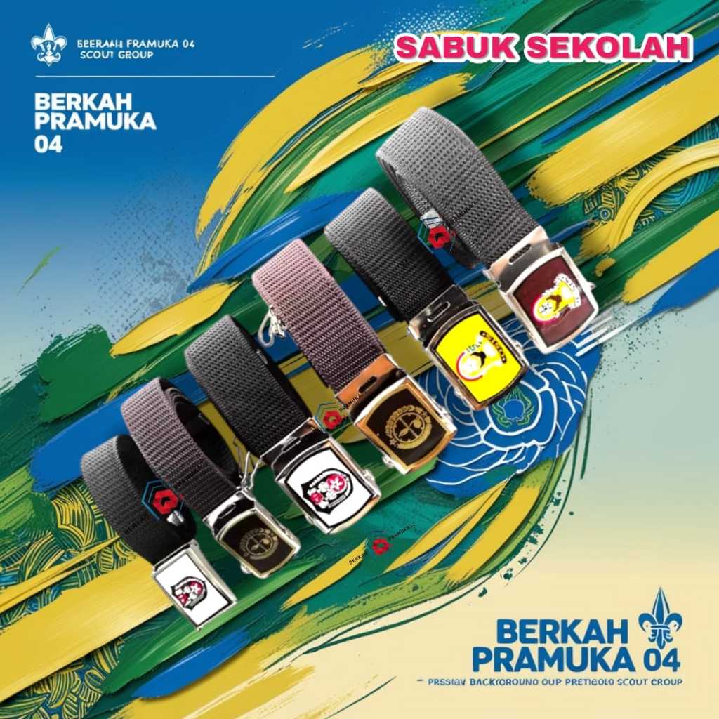 Jual Sabuk Ikat pinggang gasper anak sekolah sd smp sma( Bijian ...