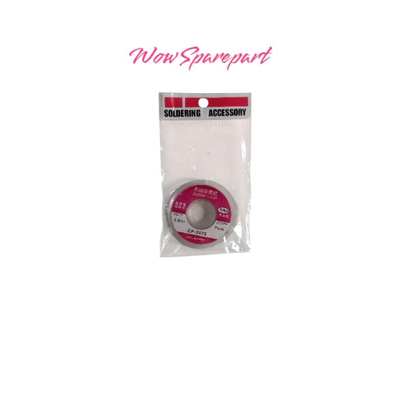 Jual Solder wick CP-2075 solder wik wig kawat tembaga pembersih timah ...