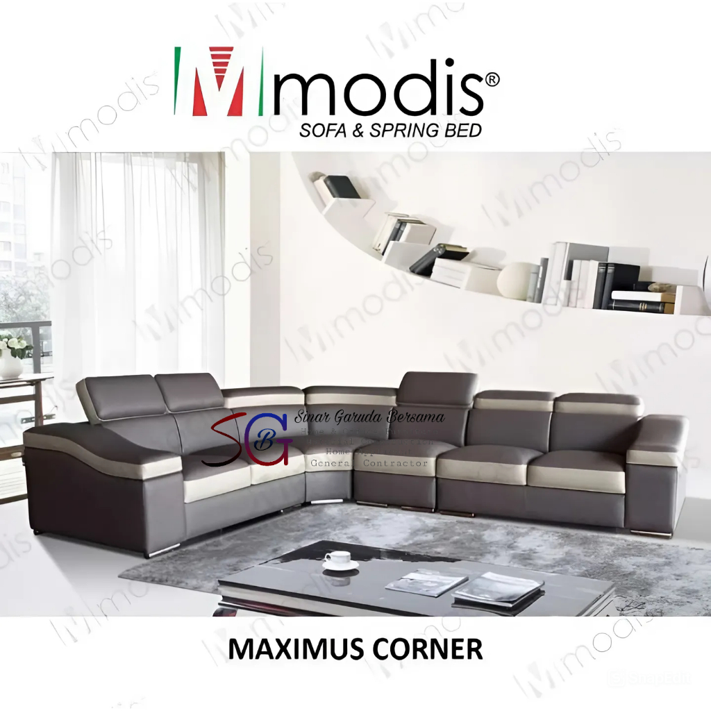 Jual MODIS SOFA PREMIUM GARANSI 5 TAHUN / SOFA LETTER L - MAXIMUS ...