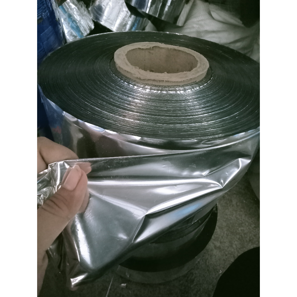 Jual Plastik Metalize 1 Roll ukuran 16cm x 500m tebal 25-40 micron ...