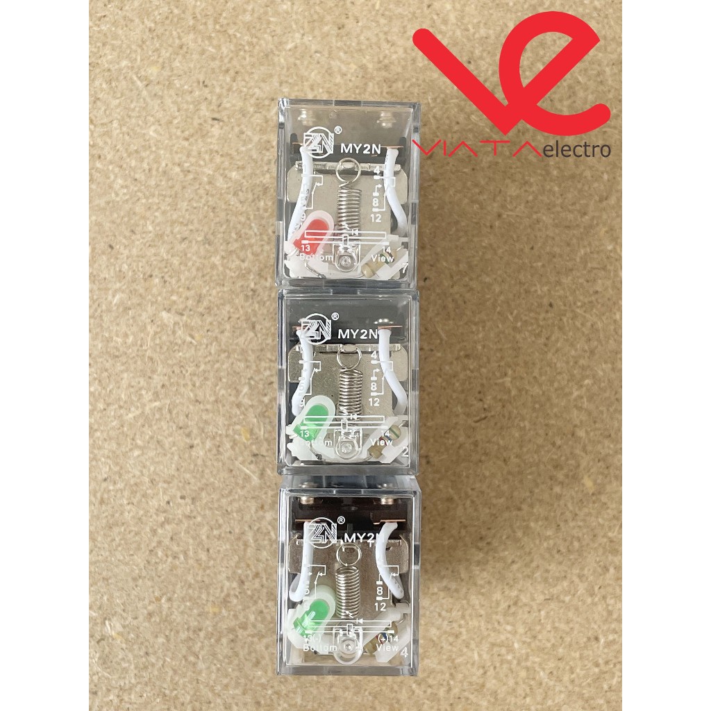 Jual RELAY MY2N 12V MY2N 24V MY2N 220V MERK ZN RELAY MY2 N 220 VOLT ...