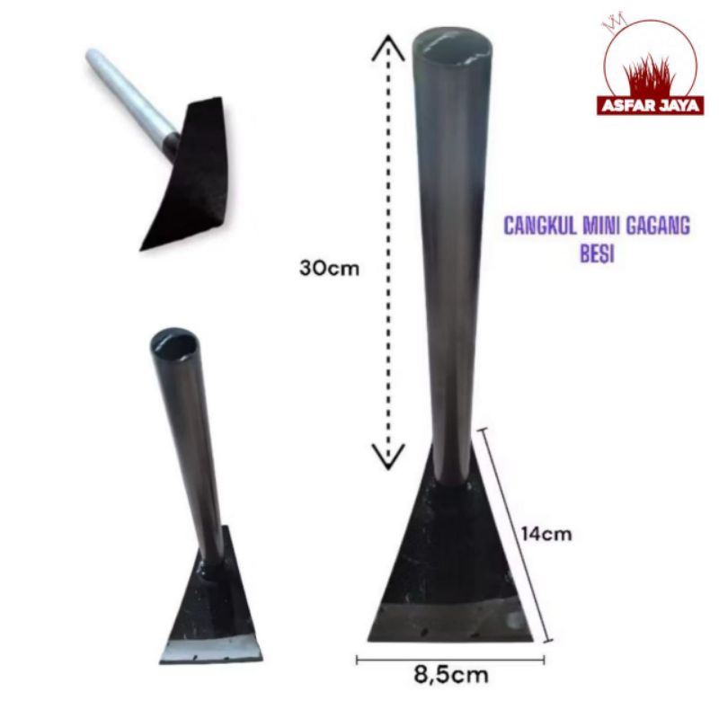 Jual Cangkul Pacul Mini Kecil Wangkil Double 2 Mata Cangkul Tanah Dan ...