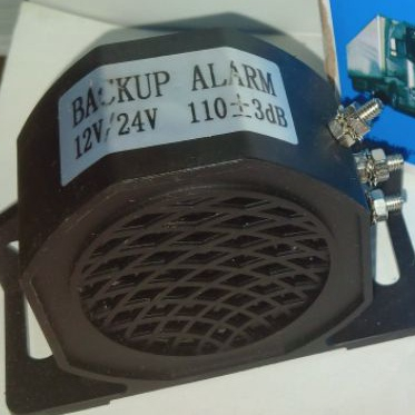 Jual back up horn alarm atret alarm mundur 3suara model segi 12-24V ...