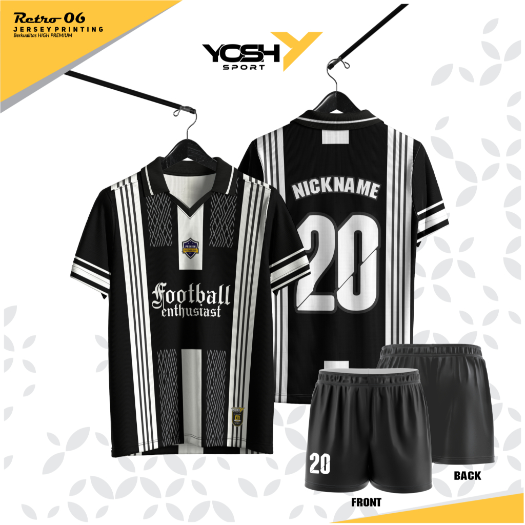 Jual JERSEY VINTAGE RETRO FOOTBALL ENTHUSIAST SEPAKBOLA | Shopee Indonesia