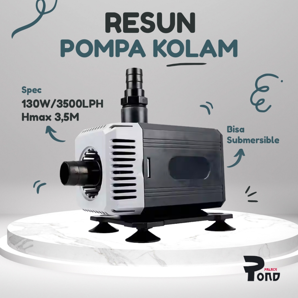 Jual Resun SP-9000 Velocity Submersible Water Pump In Line Hemat Energi | Shopee Indonesia