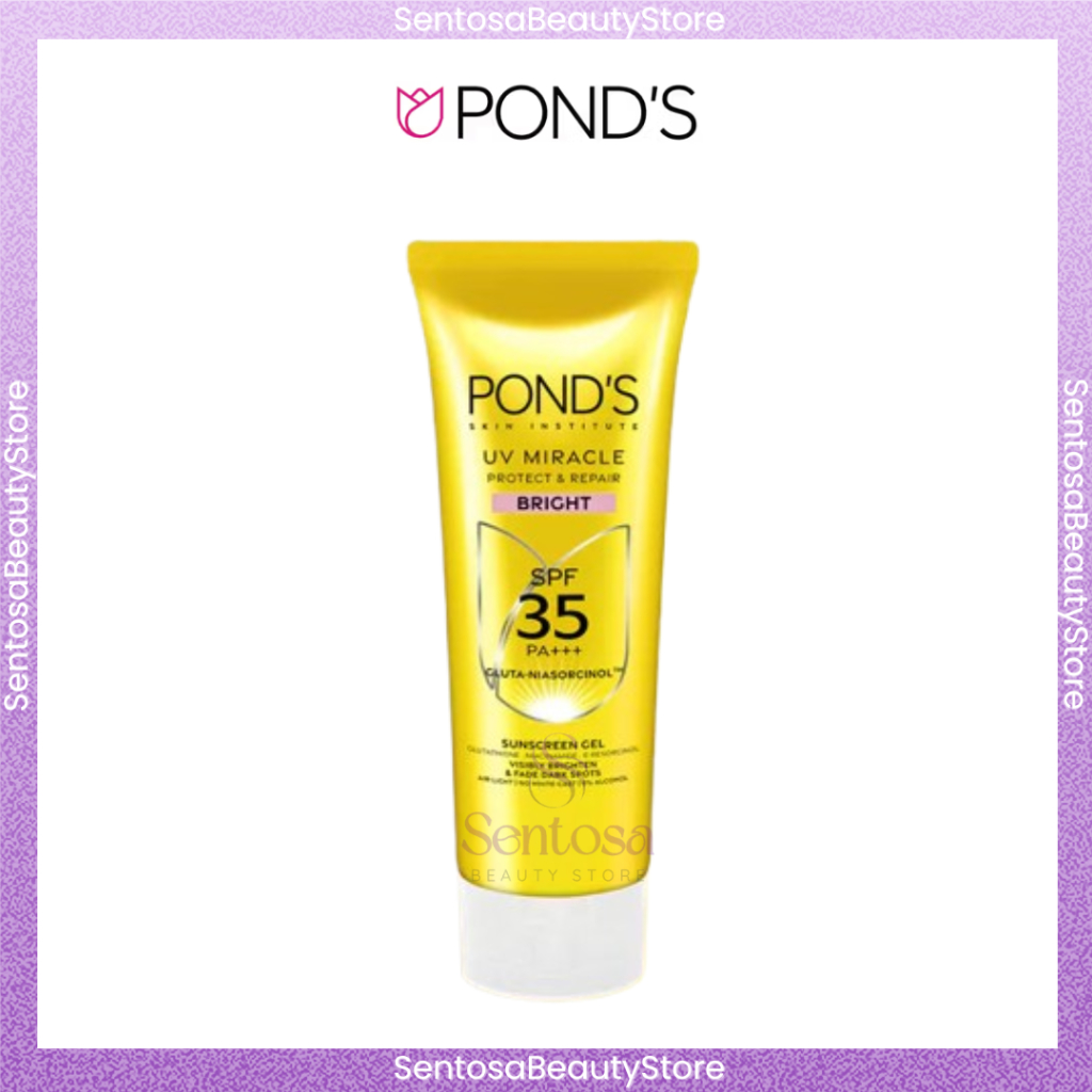 Jual PONDS UV MIRACLE BRIGHT SPF 35 & SPF 50 25G | Shopee Indonesia