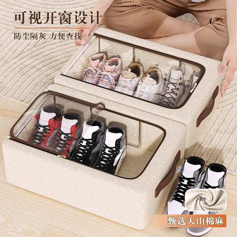 Jual Storage Box Sepatu Tempat Keranjang Penyimpanan Sepatu Pria Dan ...