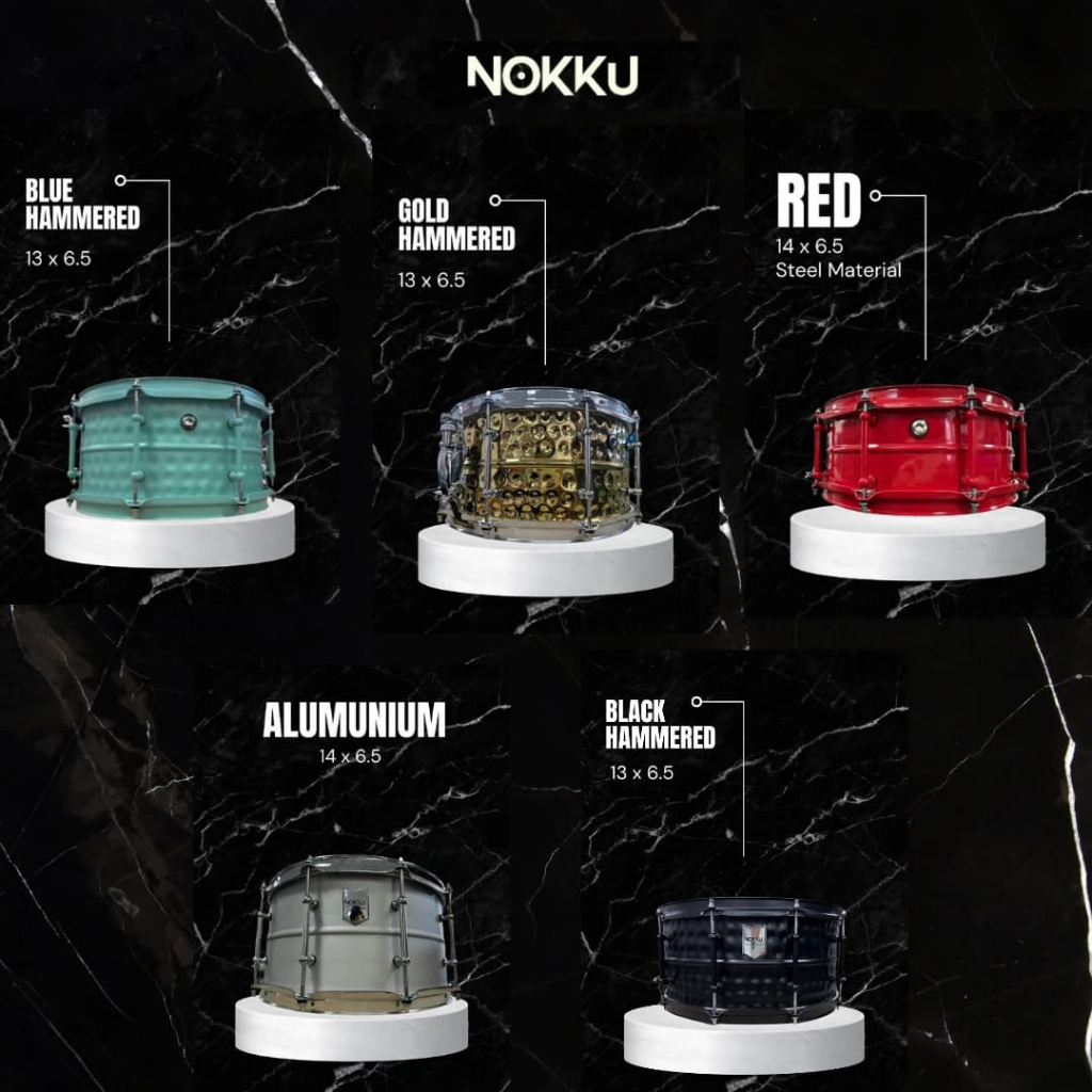 Jual Snare Drum Akustik Nokku Original Varian Size | Shopee Indonesia