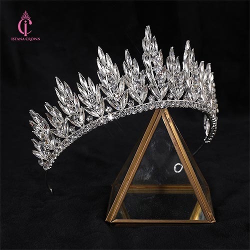 Jual Angola Crown - Mahkota Pengantin Mewah - Tiara Rhinestone ...